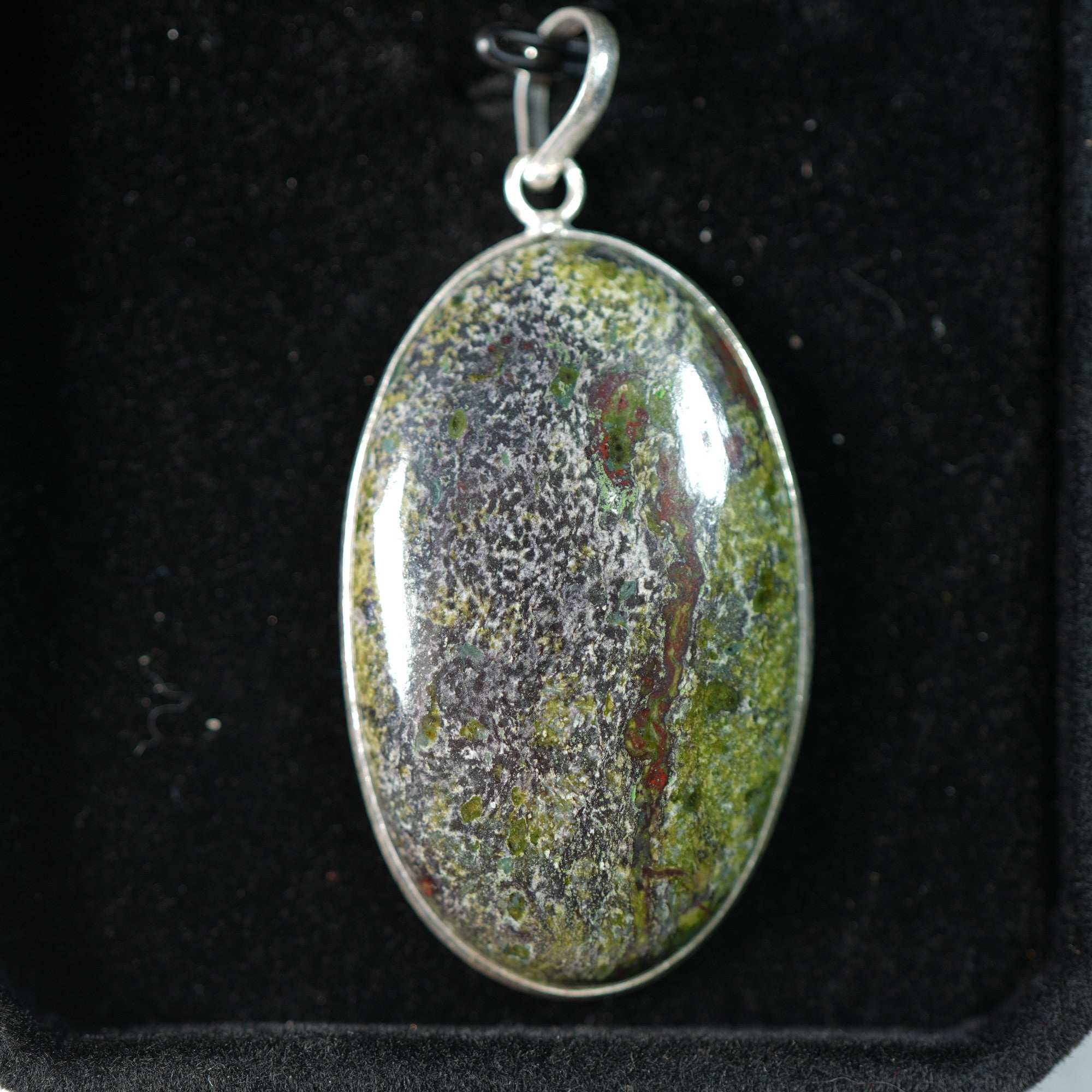 Dragon Blood Jasper - Pendant – CrystalBarista